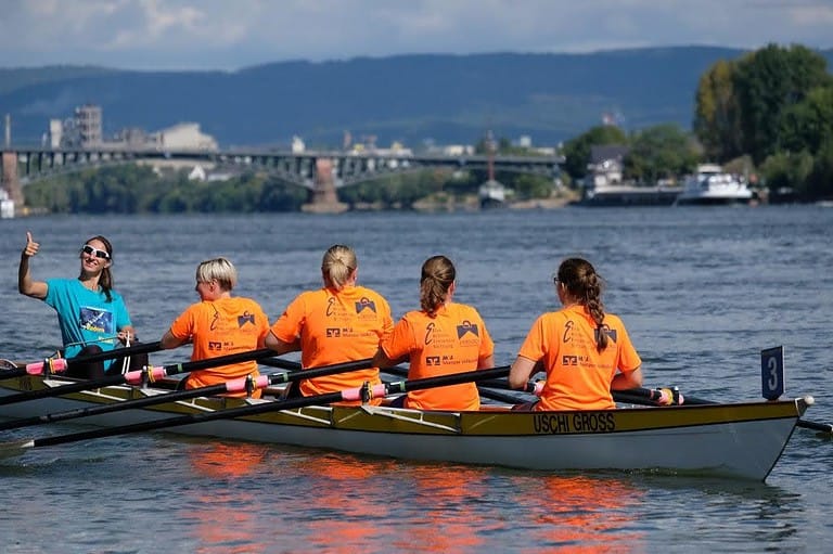 Regatta in Kiel - Rudern gegen Krebs